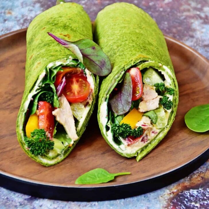 How To Make Quick And Tasty Chicken Spinach Wraps