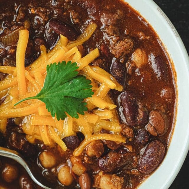 Mild 3 Bean Chili Recipe