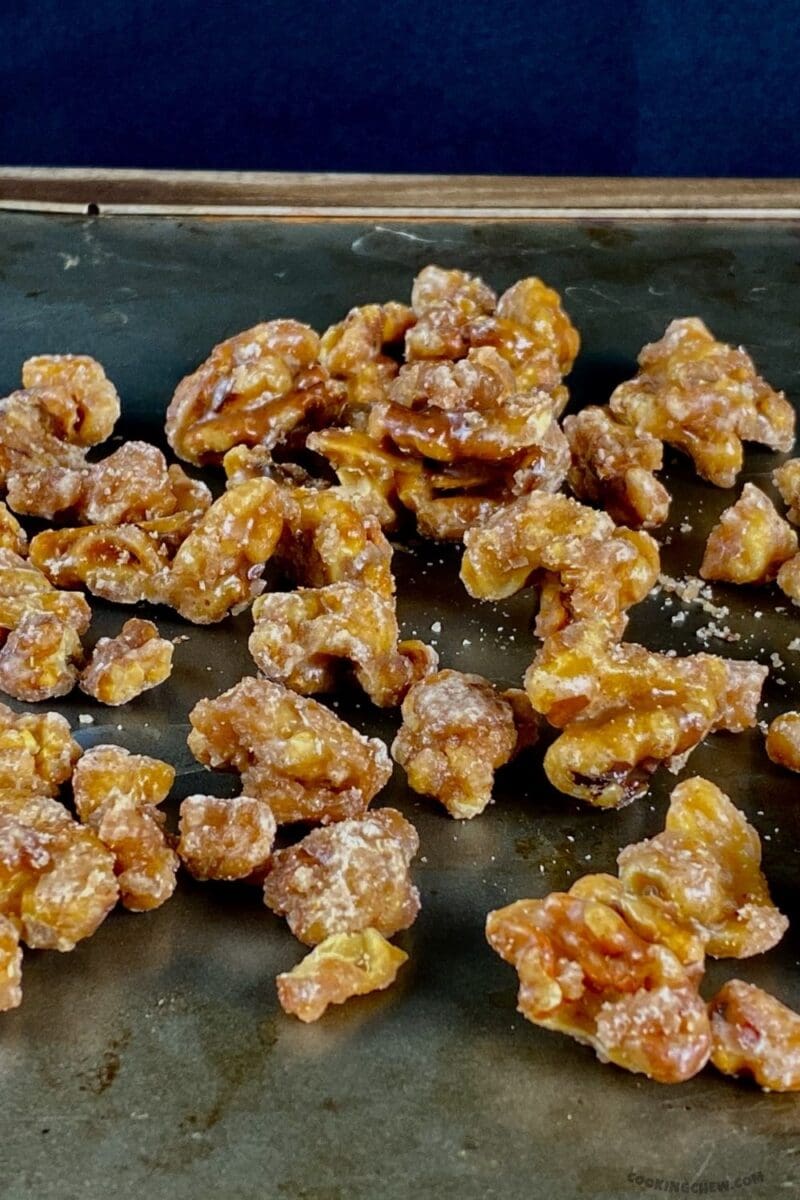 Spiced Walnuts Recipe (Sweet and Spicy Snacks)