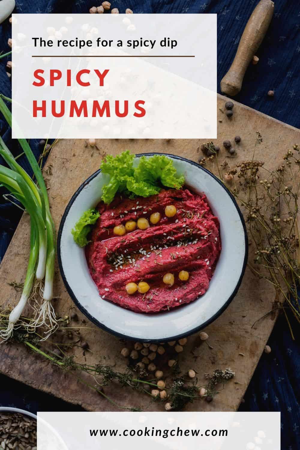 Spicy Hummus Recipe