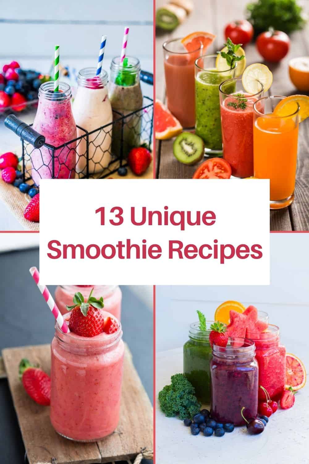 13 Unique Smoothie Recipes