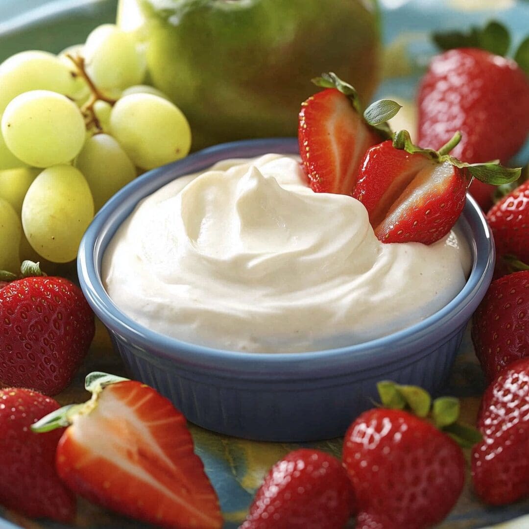 Fruit Dip with Cream Cheese Recipe