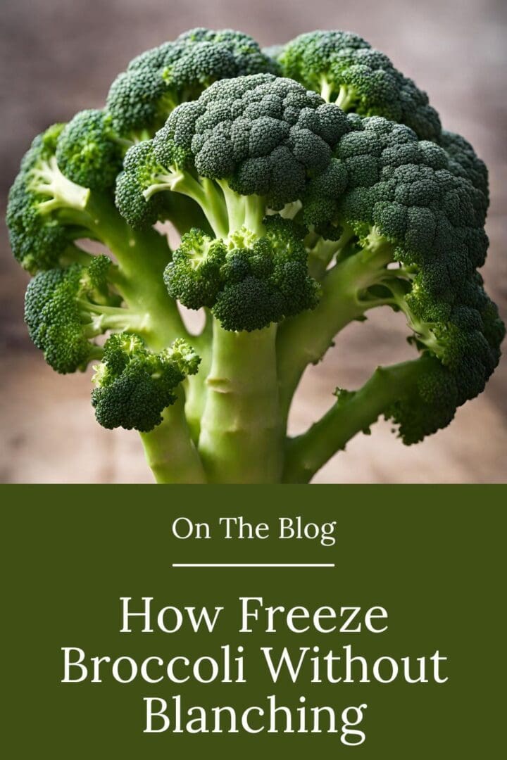 How to freeze broccoli: The ultimate way to freeze broccoli!