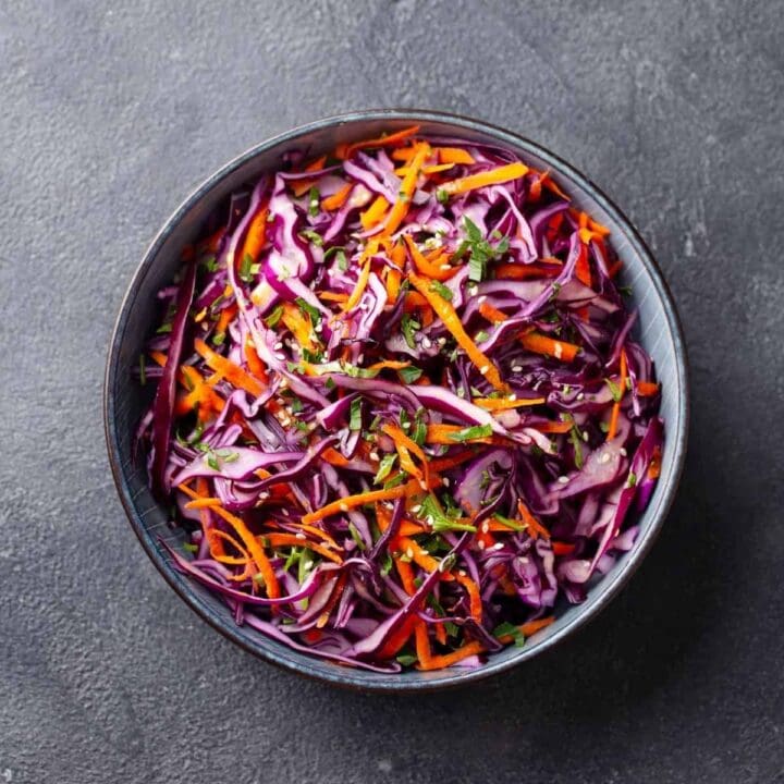 Red cabbage slaw recipe