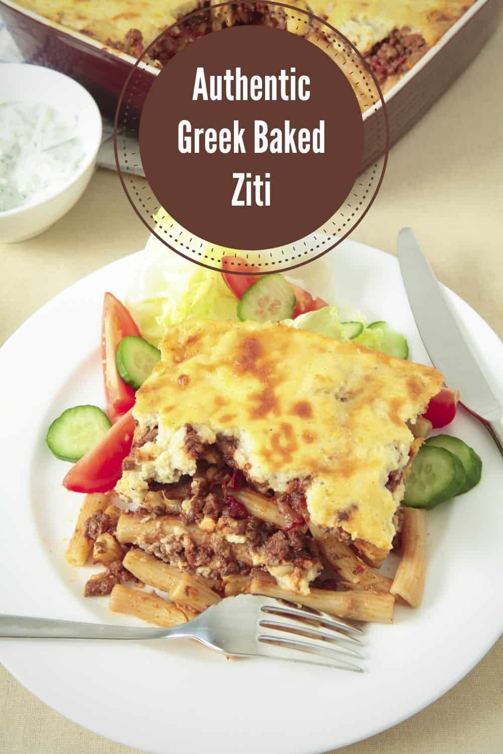 Authentic Greek Baked Ziti Made From Scratch (Pastitsio)