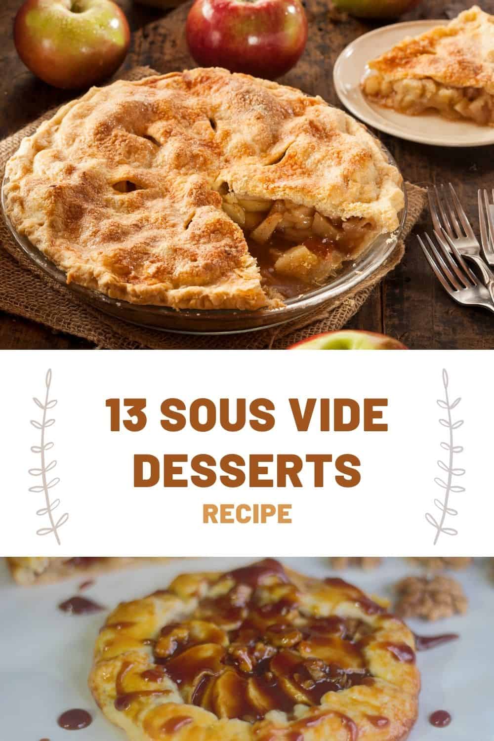 13 Sous Vide Desserts: Simple Yet Sophisticated