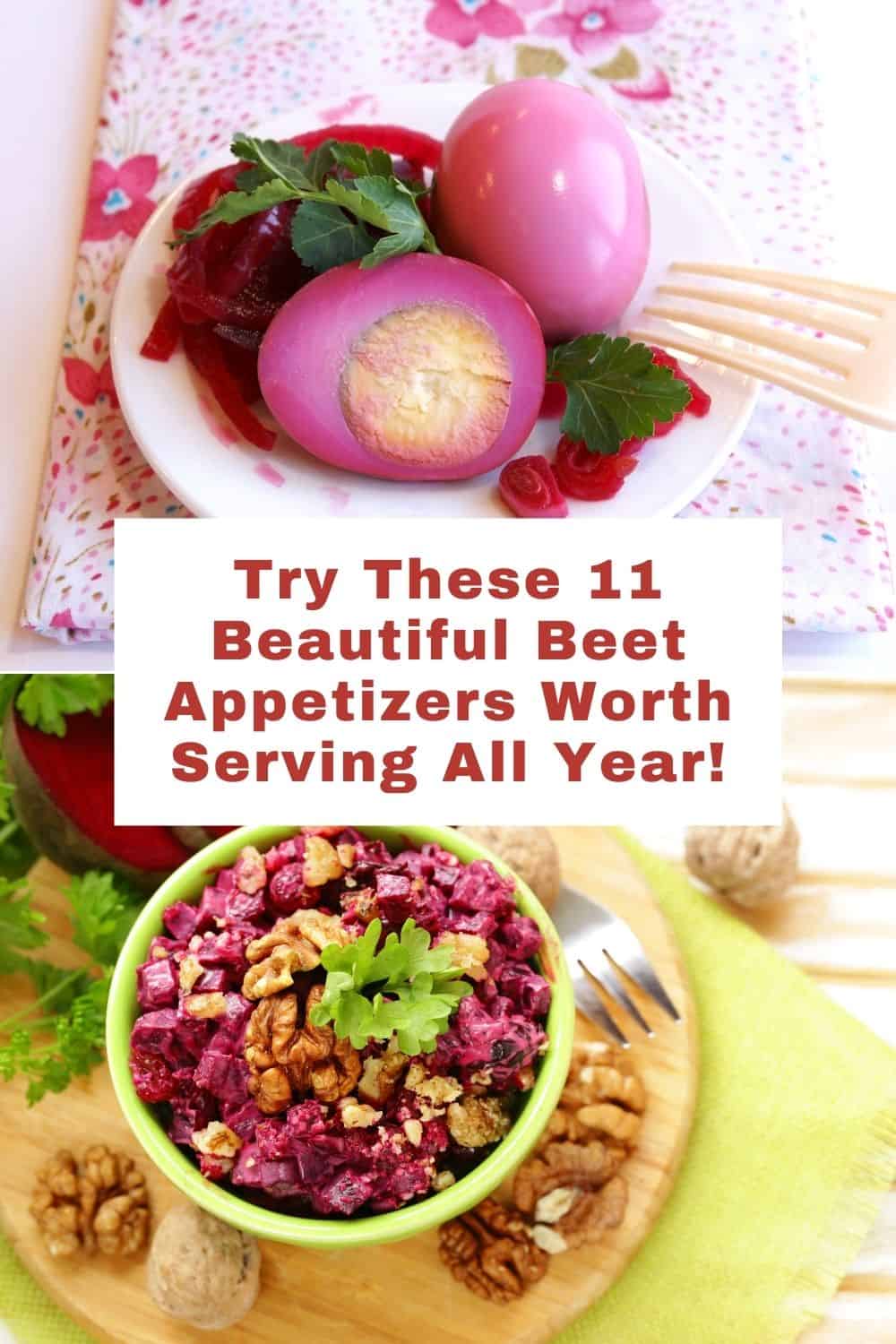 Try These 11 Beautiful Beet Appetizers Worth Serving All Year!