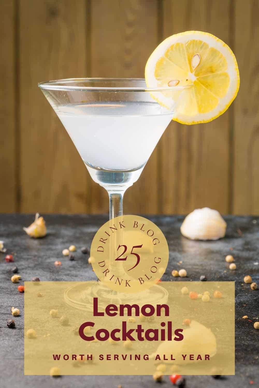 25 Sunny Lemon Cocktails For A Stir Crazy Summer Feeling!