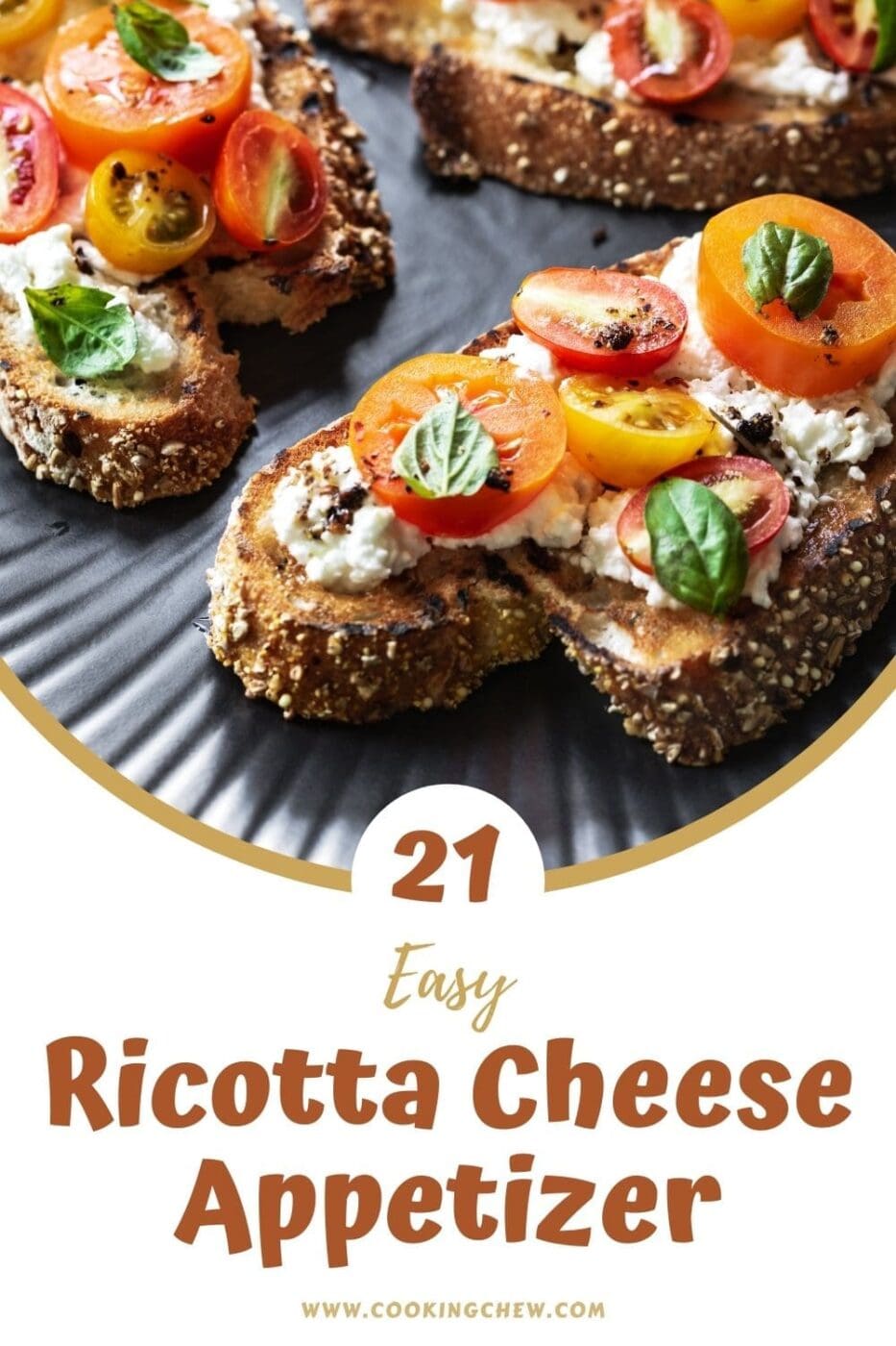 21 EASY Ricotta Cheese Appetizer Recipes You Must Give A Try!