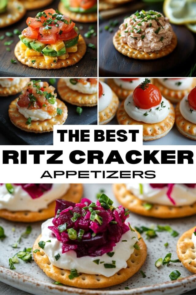 15 Easy Ritz Cracker Appetizers You Can Make At Home!