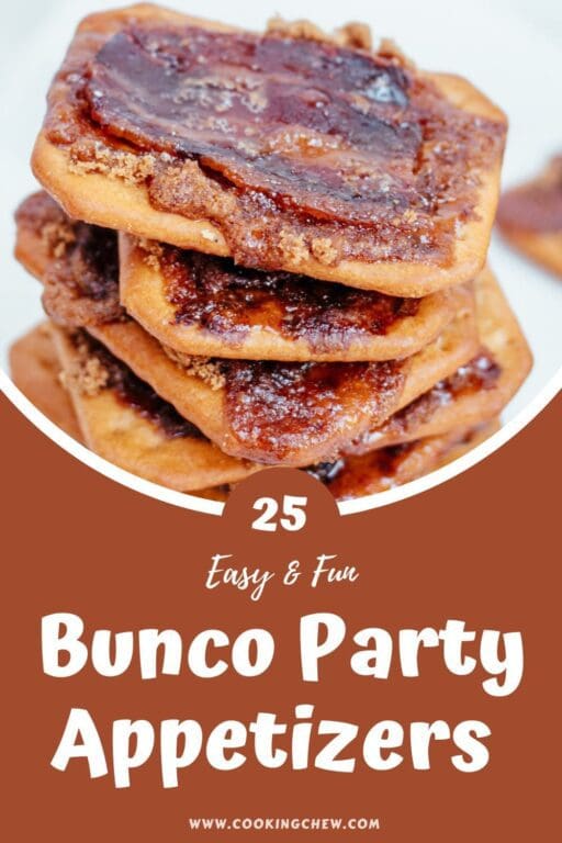 25 Easy Bunco Party Appetizers