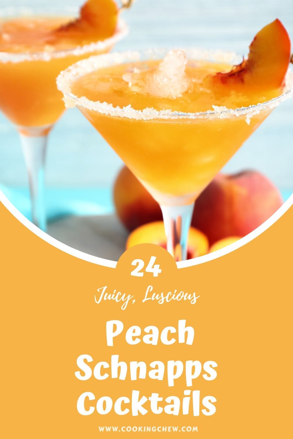 24 Juicy Peach Schnapps Cocktails