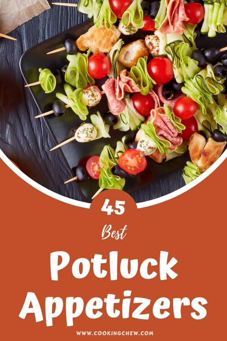 45 BEST Potluck Appetizers