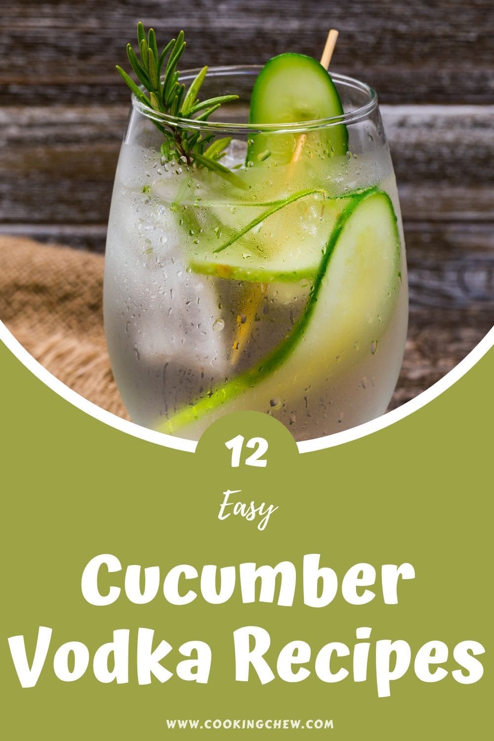12 Easy Cucumber Vodka Recipes 🍸
