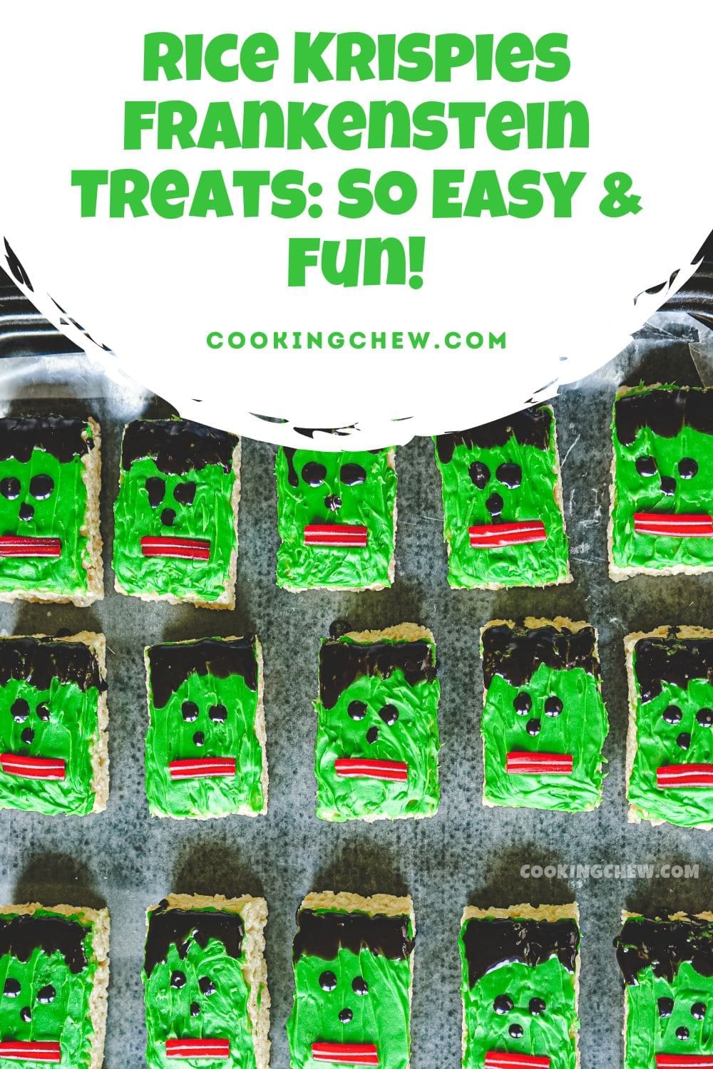 Rice Krispies Frankenstein Treats: So Easy & Fun! 👻