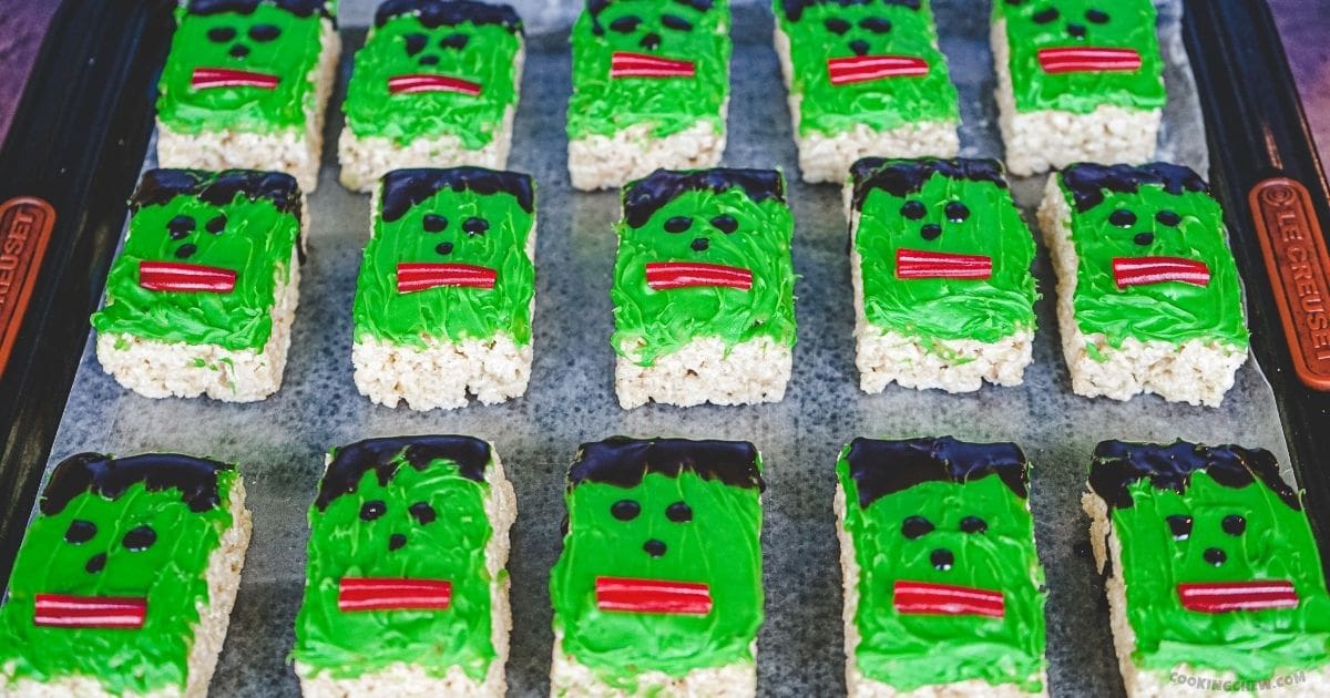 Rice Krispies Frankenstein Treats: So Easy & Fun! 👻