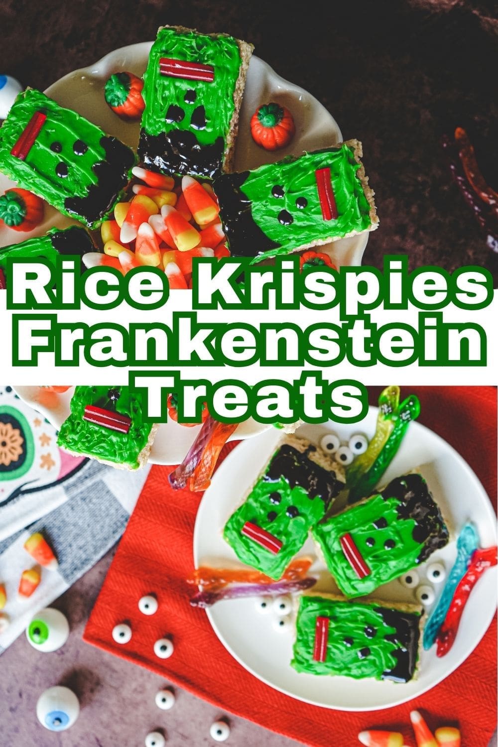 Rice Krispies Frankenstein Treats: So Easy & Fun! 👻