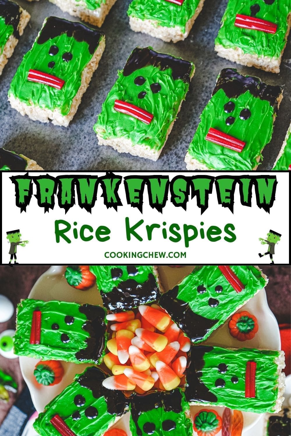 Rice Krispies Frankenstein Treats: So Easy & Fun! 👻