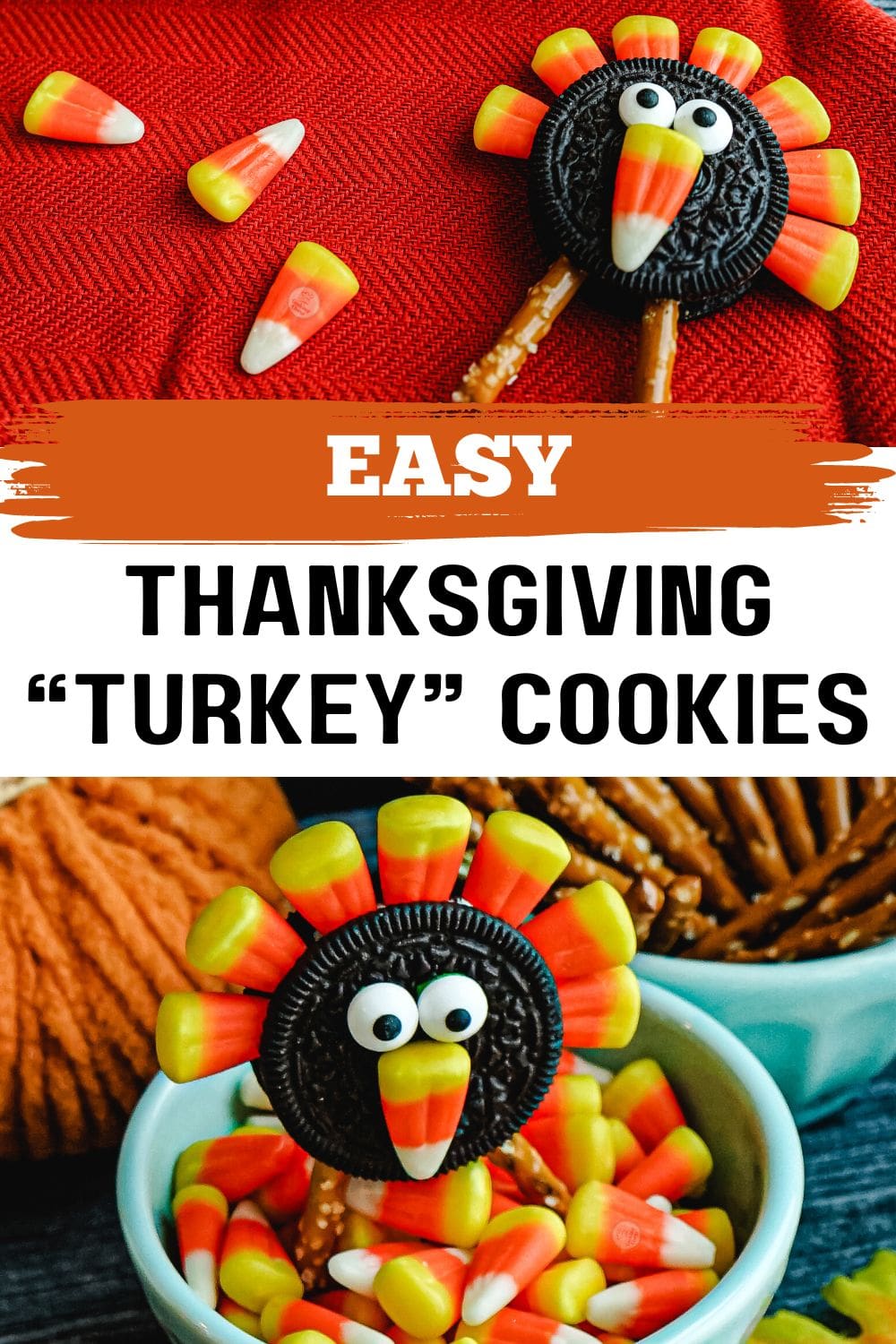 EASY Thanksgiving Turkey Cookie Recipe