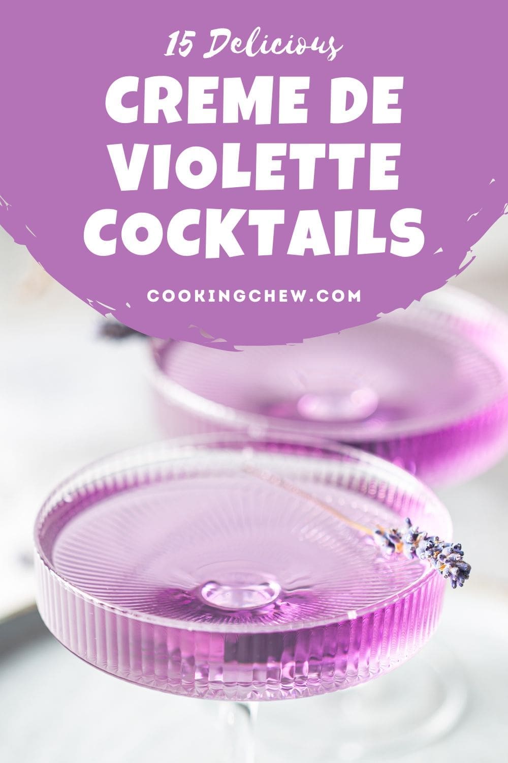 15 Creme De Violette Cocktails: Effortlessly Elegant & Delicious