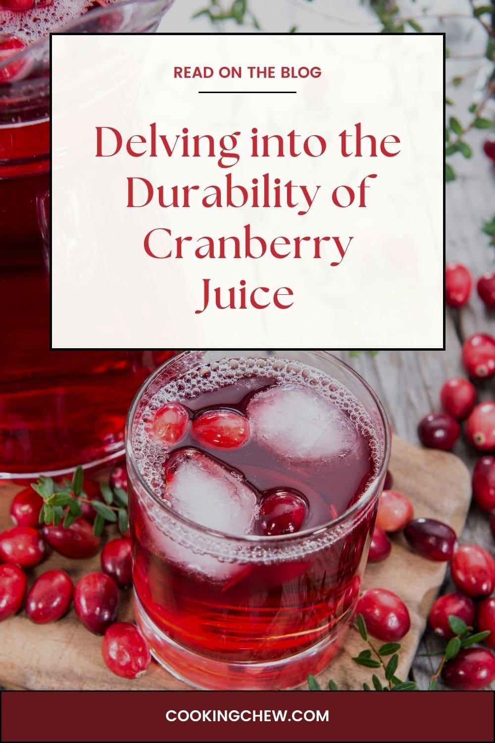 Does Cranberry Juice Go Bad?
