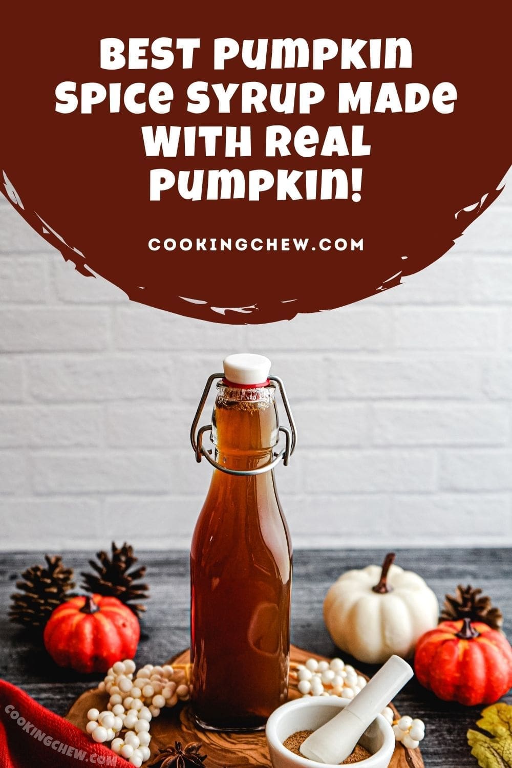 BEST Pumpkin Spice Syrup