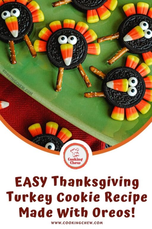 EASY Thanksgiving Turkey Cookie Recipe