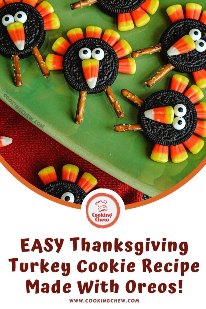 EASY Thanksgiving Turkey Cookie Recipe
