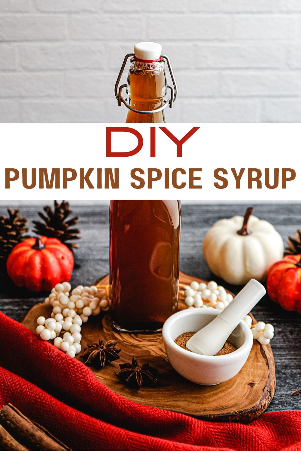 BEST Pumpkin Spice Syrup