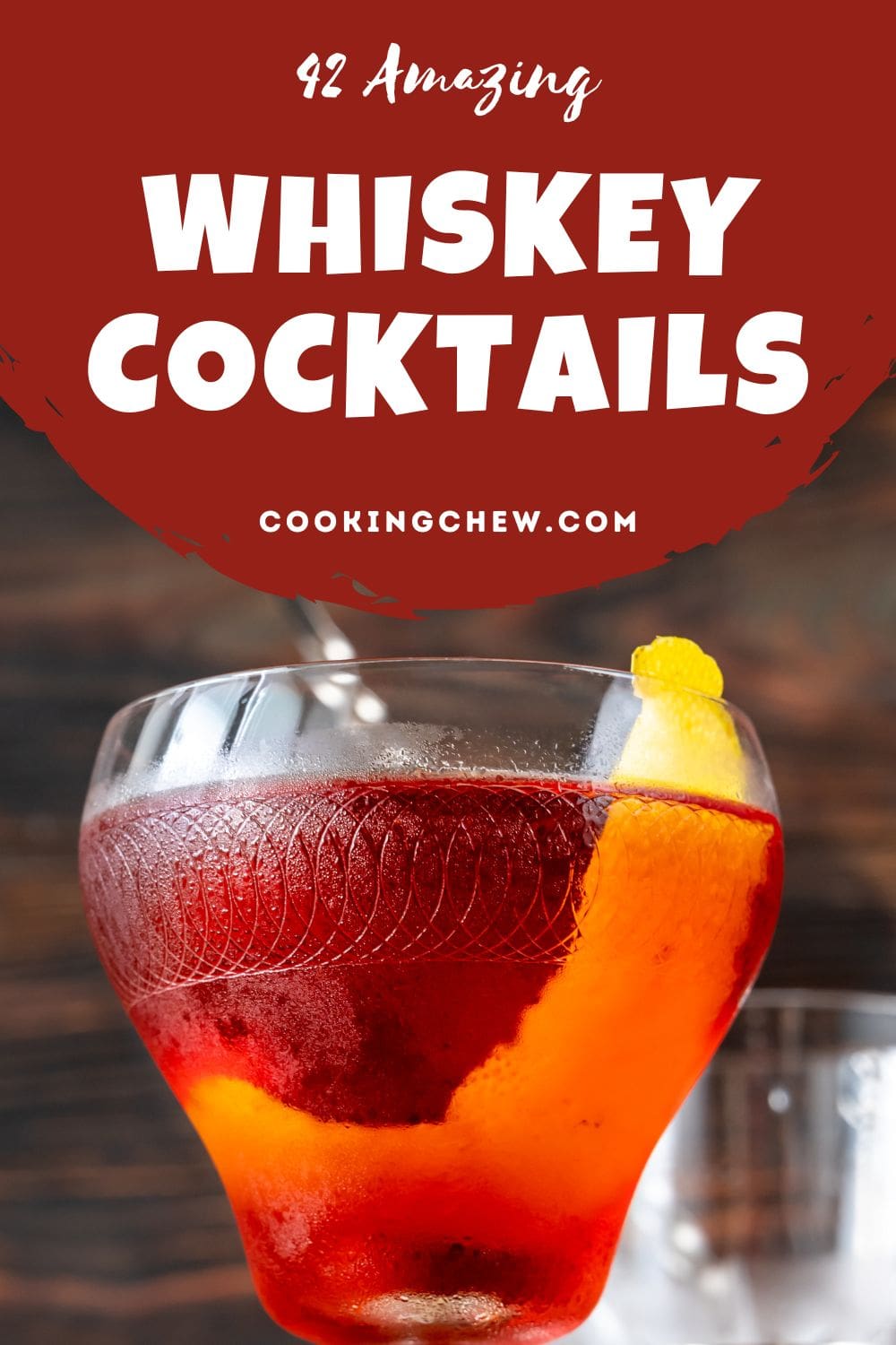 🍸 42 Whiskey Cocktails: Amazing Mixed Drinks 🍸