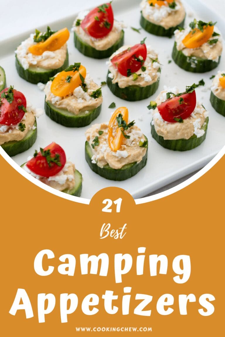 21 BEST Camping Appetizers You'll Love!