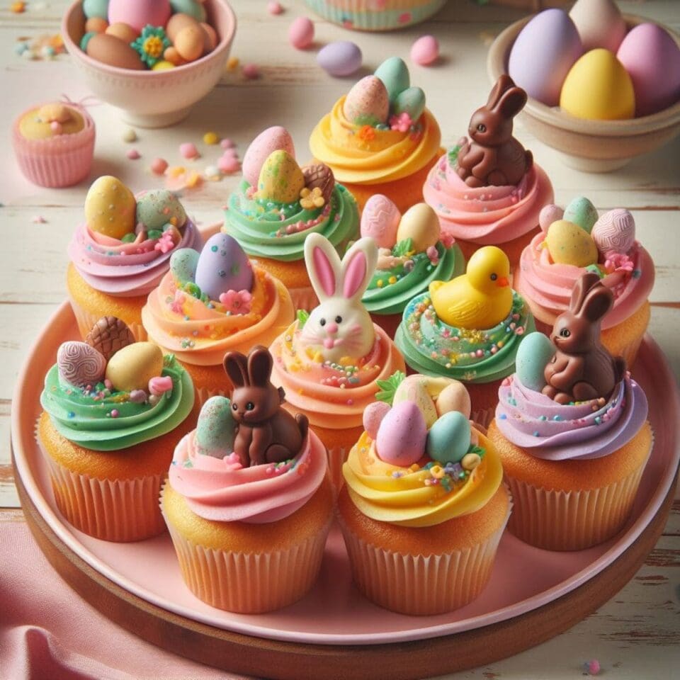 30 Fun Easter Cupcakes