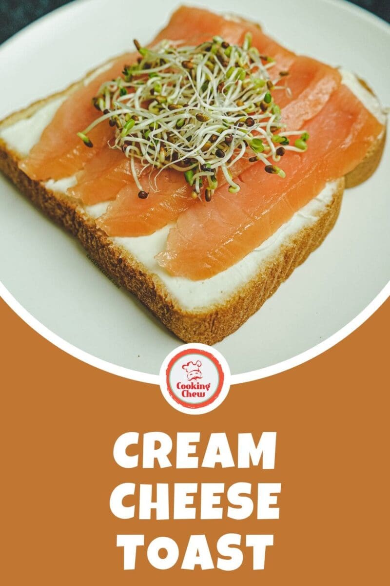 Cream Cheese Toast + Tips & Topping Ideas