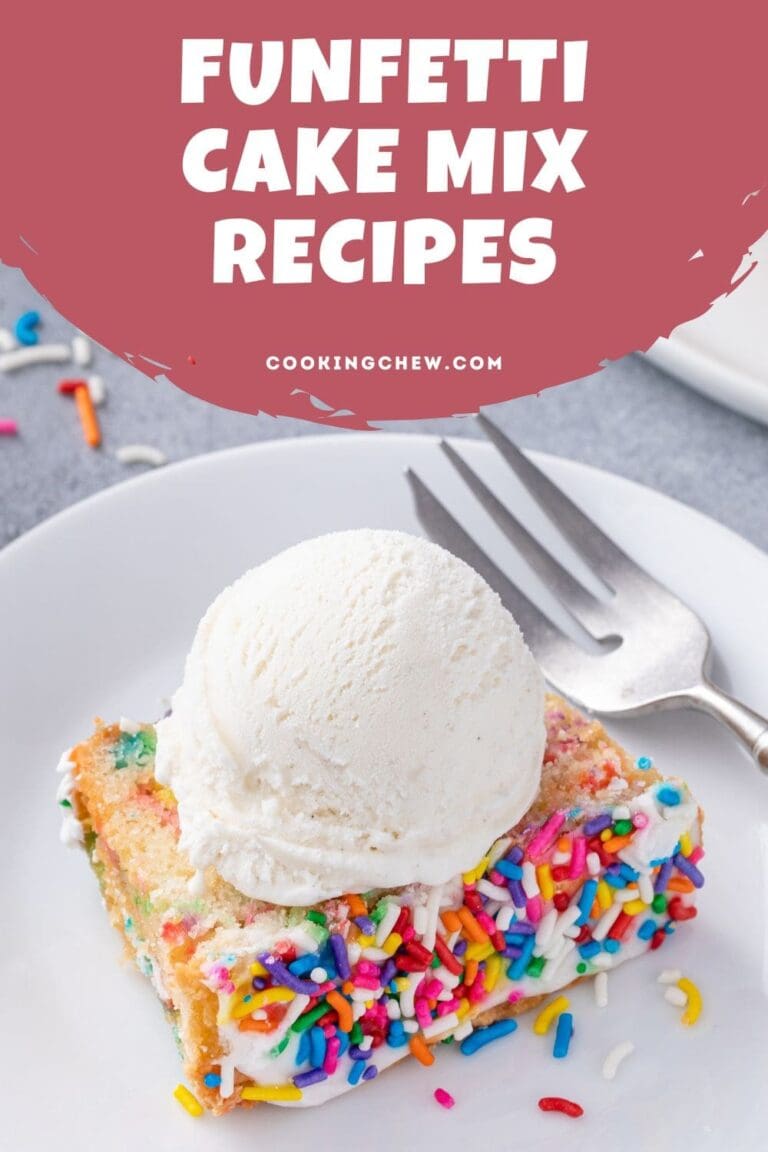15 Best Funfetti Cake Mix Recipes: Adding Whimsy To Every Bite!