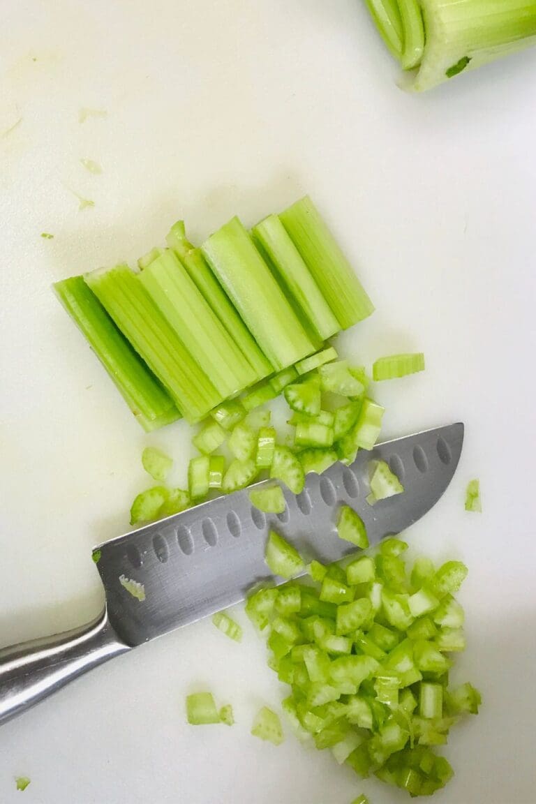 How To Dice Celery 101 | Tips + Steps