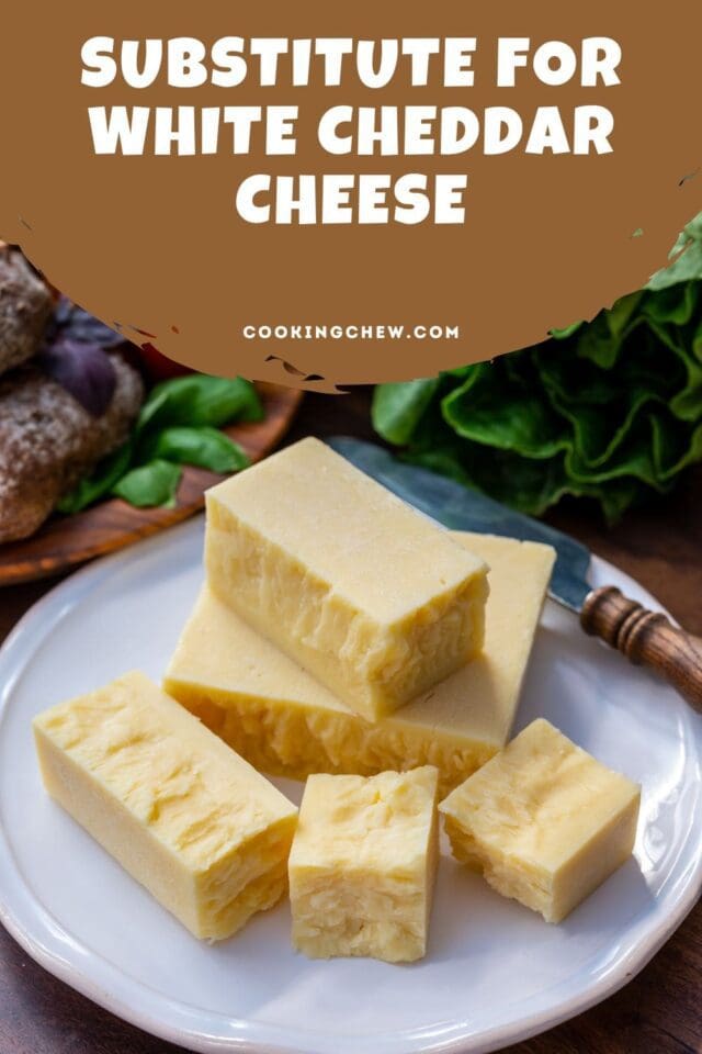 Substitute For White Cheddar Cheese