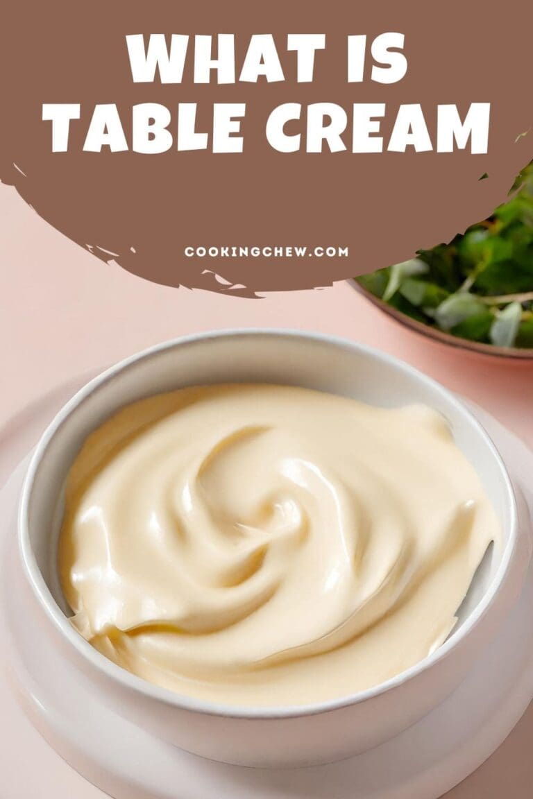 What Is Table Cream? + 5 Best Substitutes