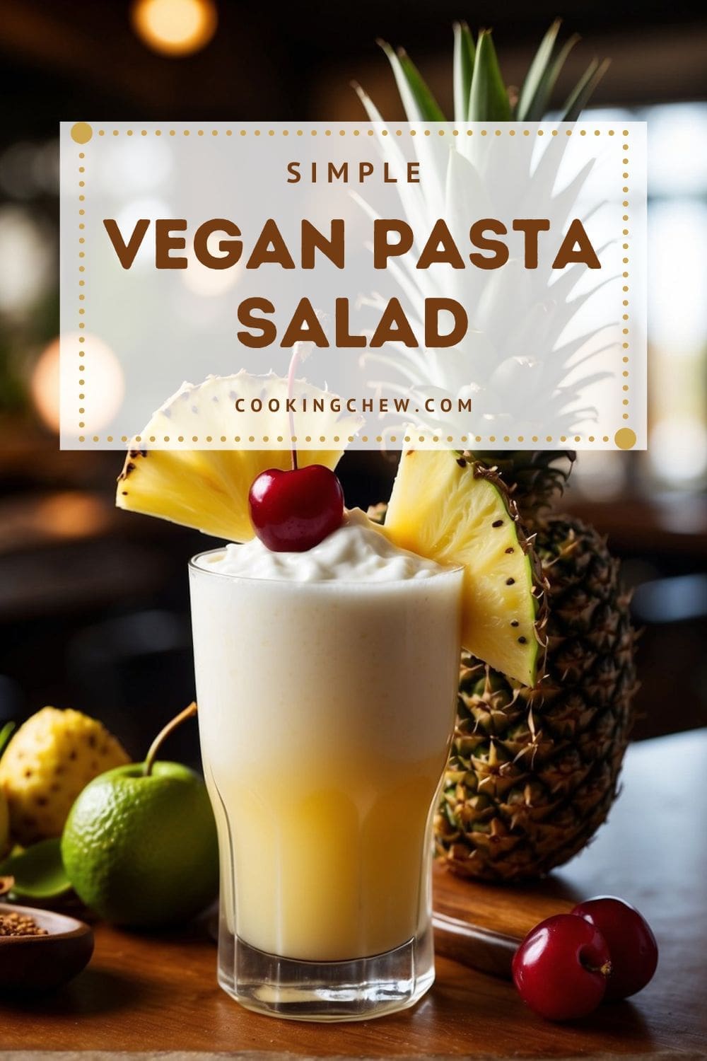 Spiced Rum Pina Colada Recipe: A Tropical Twist on the Classic