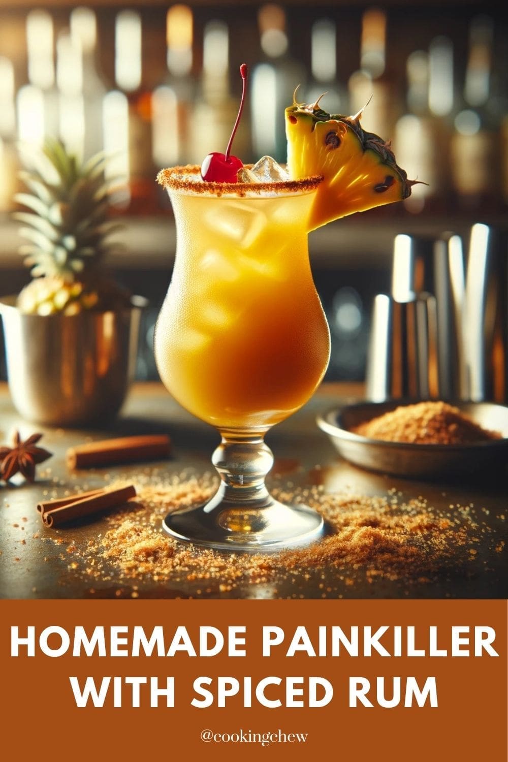 This Spiced Rum Painkiller Recipe is Taking Over – Find Out Why!