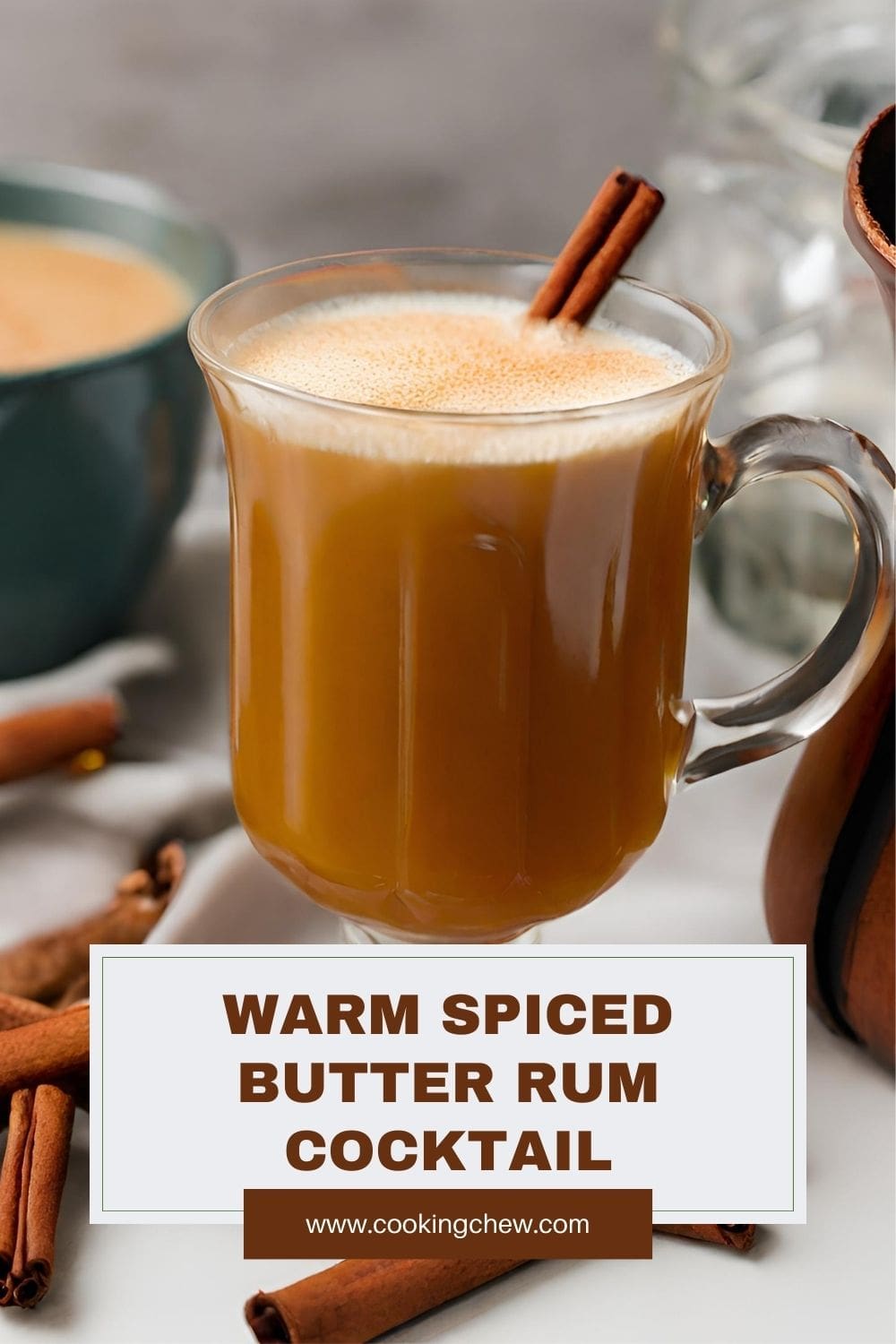 Spiced Hot Buttered Rum Recipe: A Cozy Winter Drink