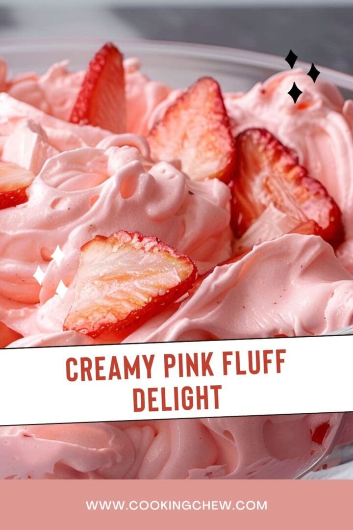 Light and Creamy Strawberry Fluff Recipe