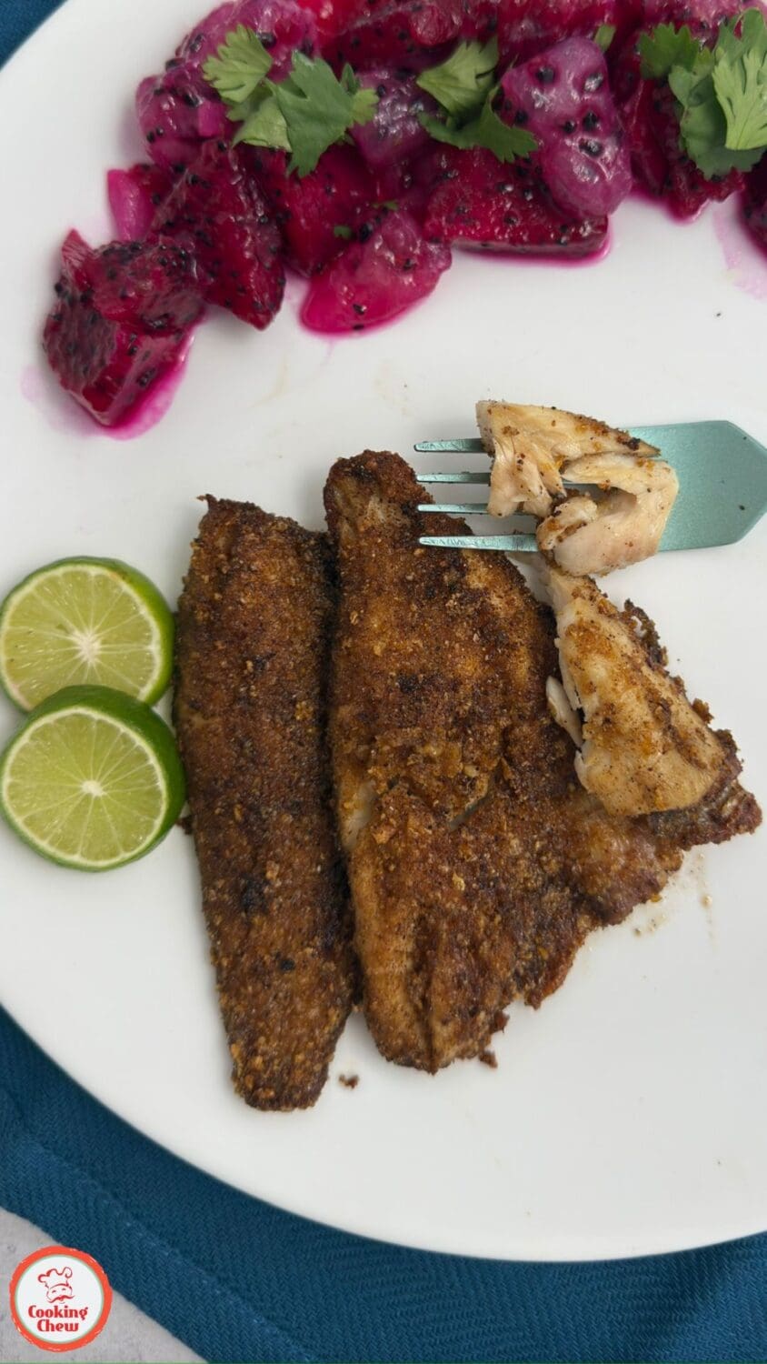 Pan-Fried Perch with Crispy Cornflake Coating - Easy Recipe