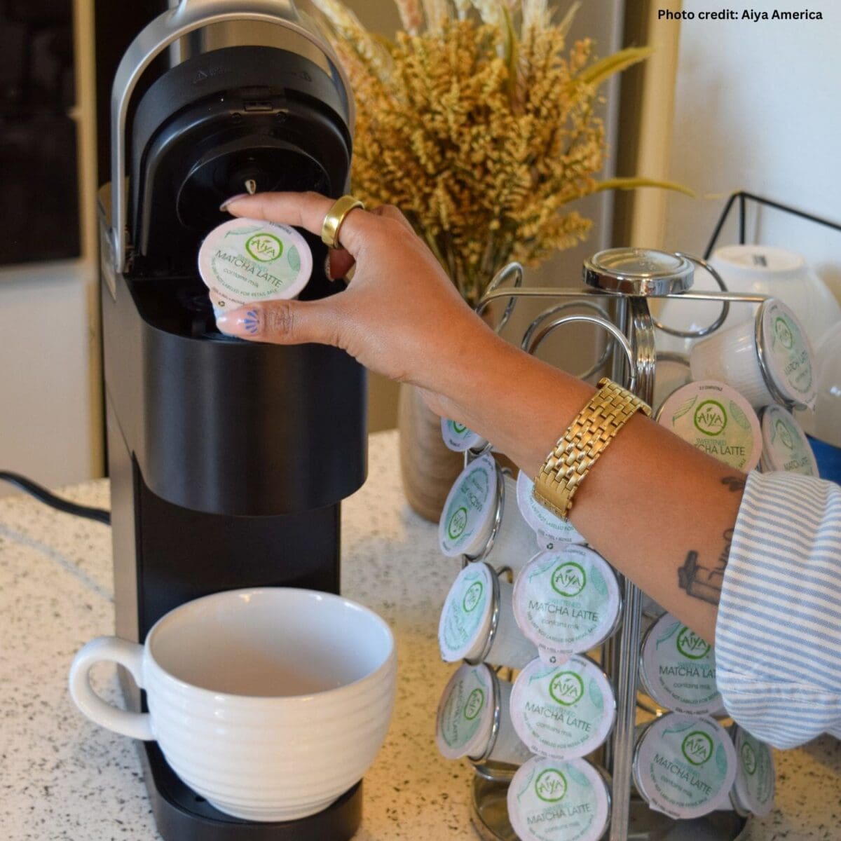 Aiya America Introduces Sweetened Matcha Latte Pods with BOGO Deal