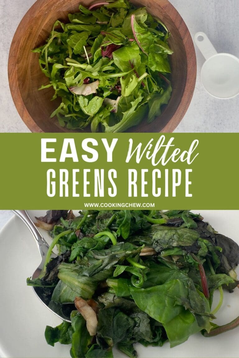 Easy 2-Ingredient Sautéed Greens - Simple, Healthy Side Dish