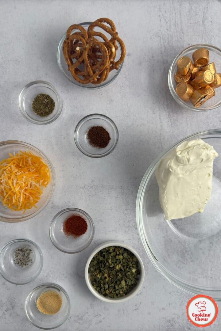 Easy Ornament Cheese Ball - Perfect Christmas Appetize