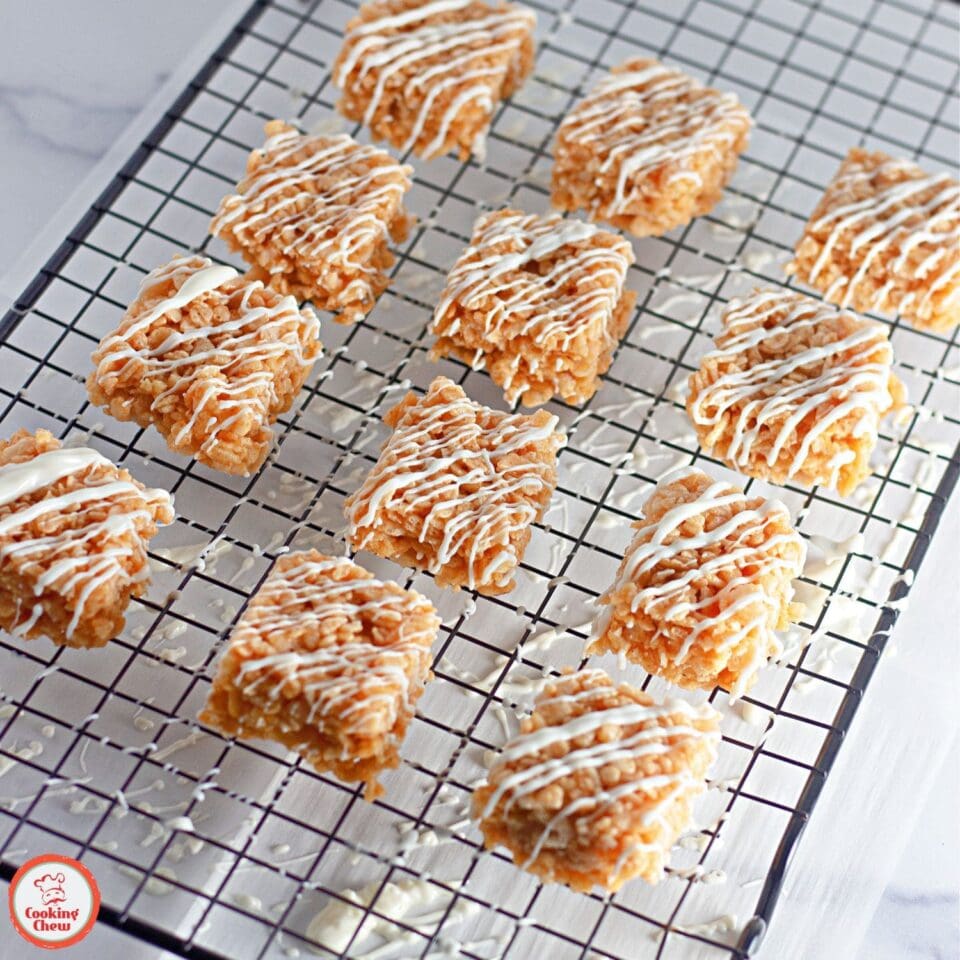 Pumpkin Spice Rice Krispie Treats - Perfect Fall Dessert Recipe