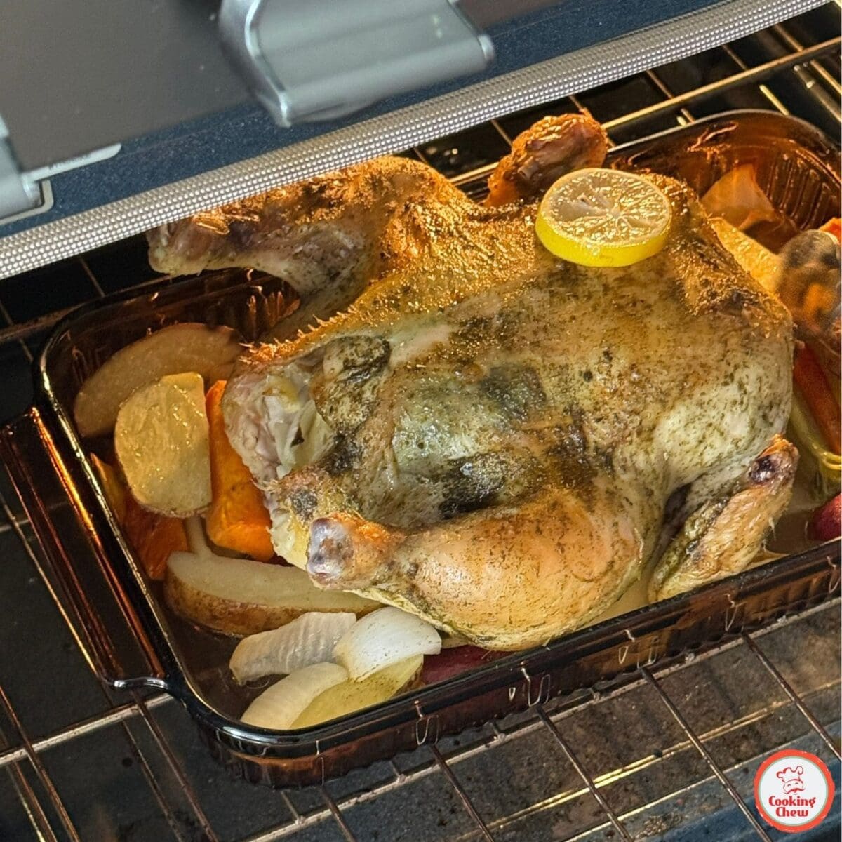 How to Make a Whole Roast Chicken & Vegetables - Cooking Chew
