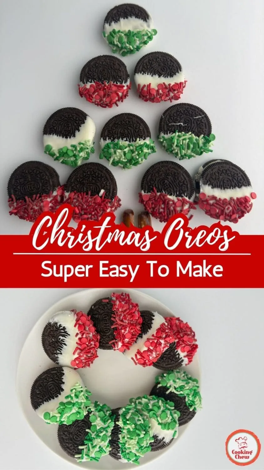 Christmas Chocolate Covered Oreos Recipe - Festive and Fun