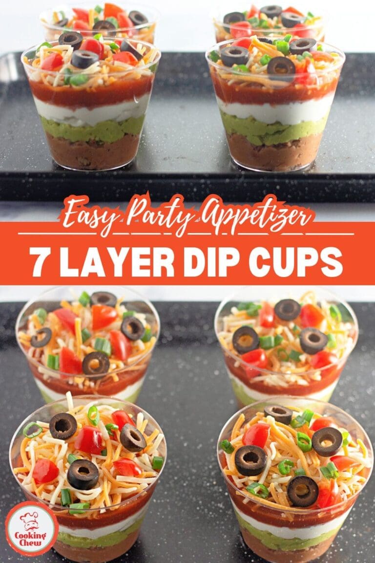 No-Cook 7 Layer Dip Cups - Ultimate Party Snack