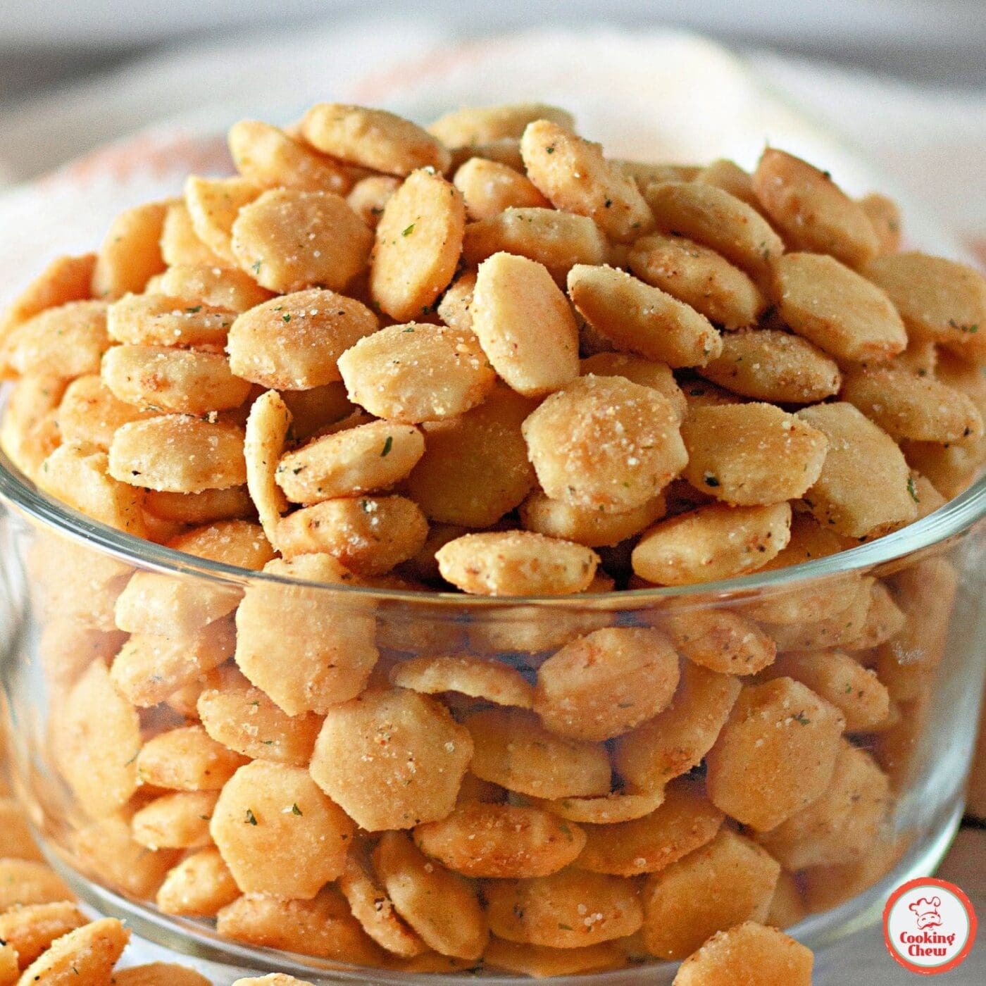 Easy Ranch Oyster Crackers Recipe - Zesty & Crunchy Snack
